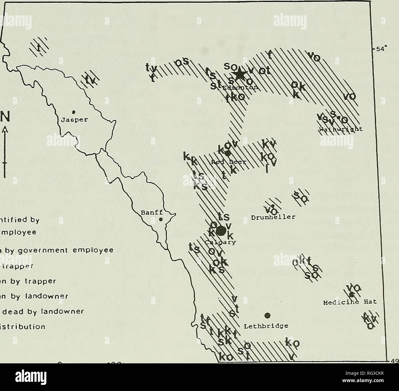 . The Canadian field-naturalist. 1993 Proulx and Drescher: Distribution ...
