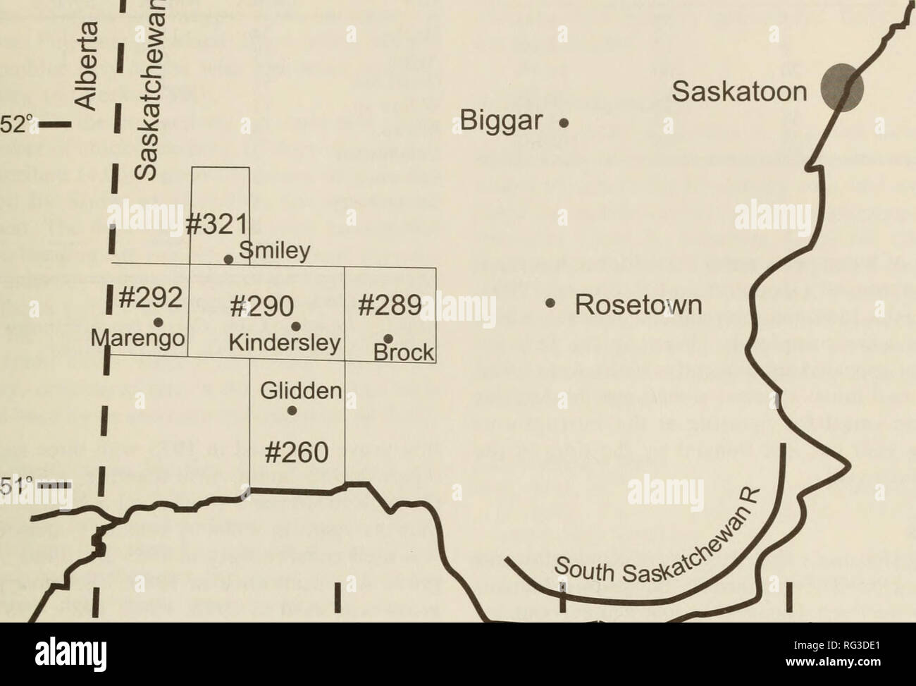 Biggar map hi-res stock photography and images - Alamy