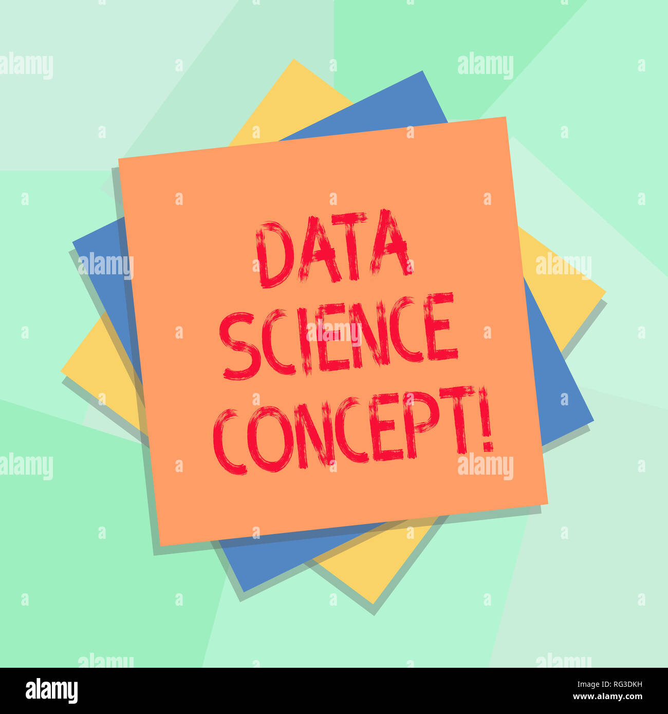 Conceptual hand writing showing Data Science Concept. Business photo ...