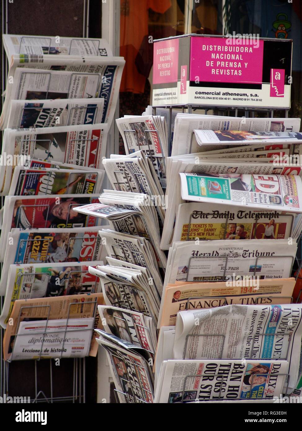 Press publications hi-res stock photography and images - Alamy