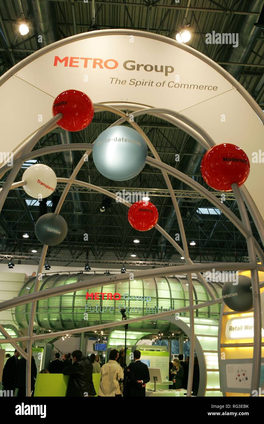 DEU, Germany, Duesseldorf. : Stand of the german Metro group. Euroshop ...