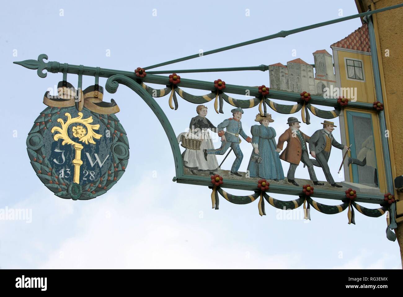 Beer sign munich bavaria germany hi-res stock photography and images ...