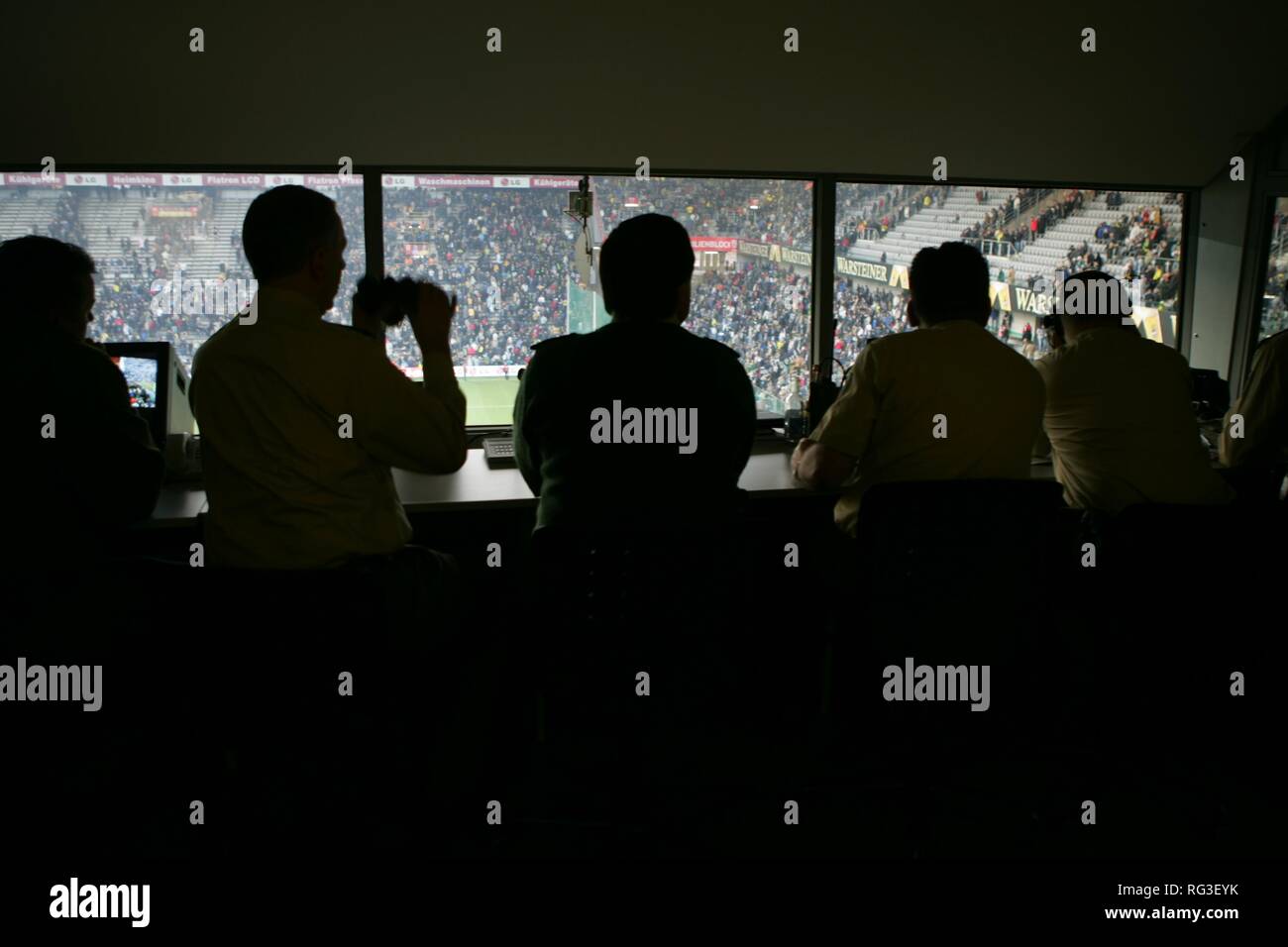 DEU, Germany, Dortmund : Police officers during a football game in the ...