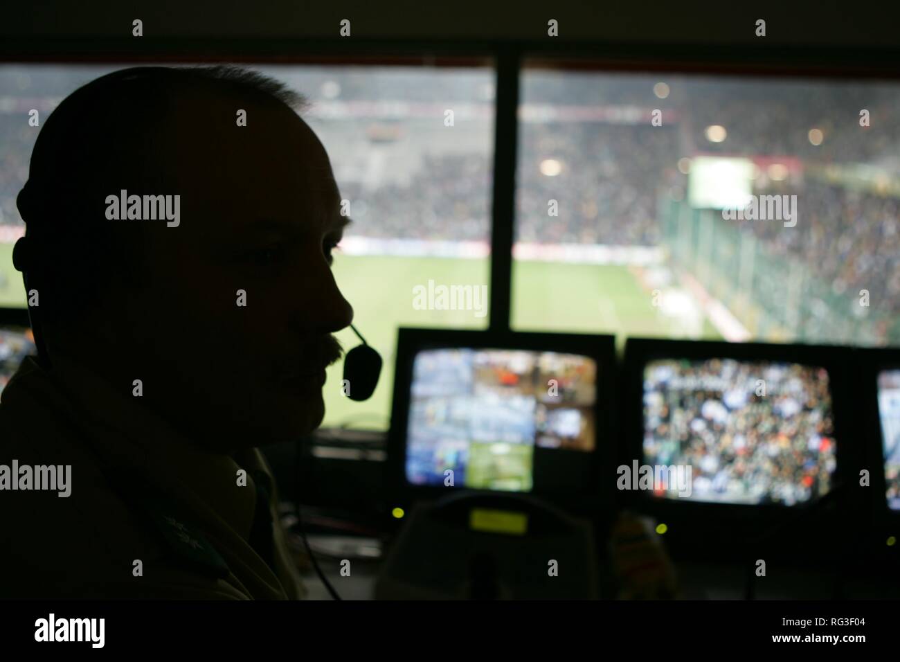 DEU, Germany, Dortmund : Police officers during a football game in the ...