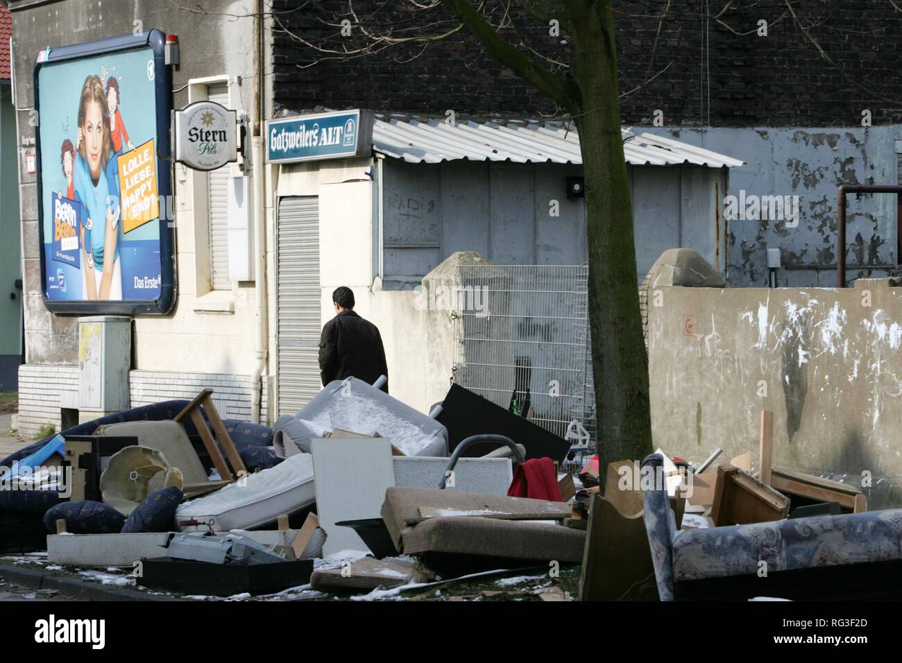 Arbeitslos arm hi-res stock photography and images - Alamy