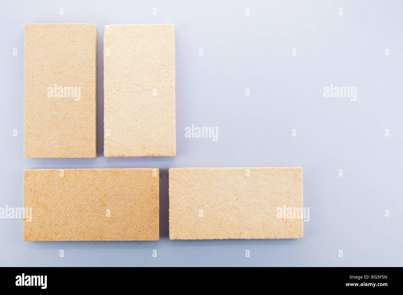 natural fibers wall insulating materials - hemp fiber panel Stock Photo ...