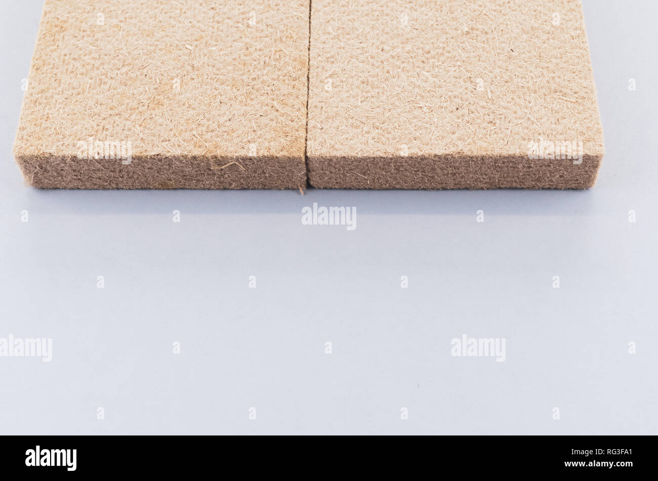 natural fibers wall insulating materials - hemp fiber panel Stock Photo ...