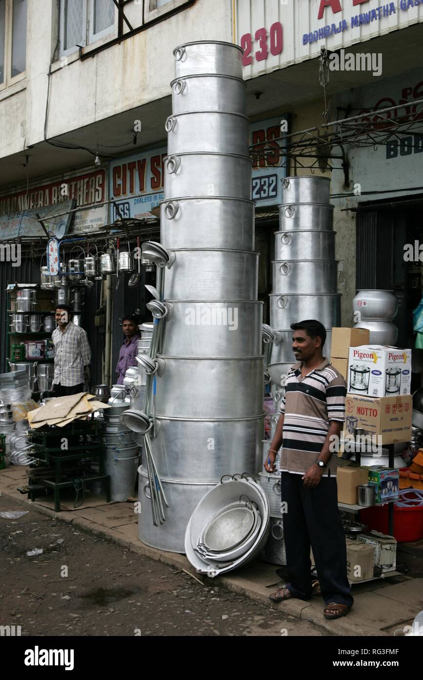 LKA, Sri Lanka : Capital Colombo. City Center, local shopping area ...