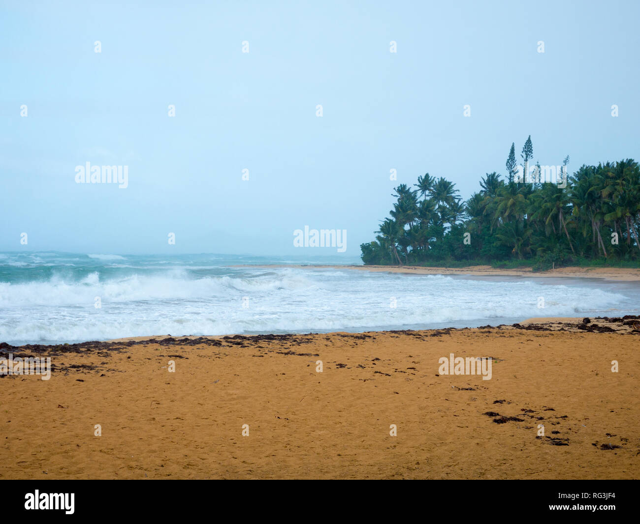 Puerto rico beach hurricane hi-res stock photography and images - Alamy