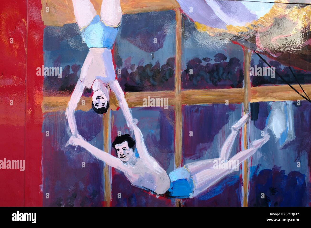 Circus Raluy Legacy Travelling Circus Stock Photo - Alamy