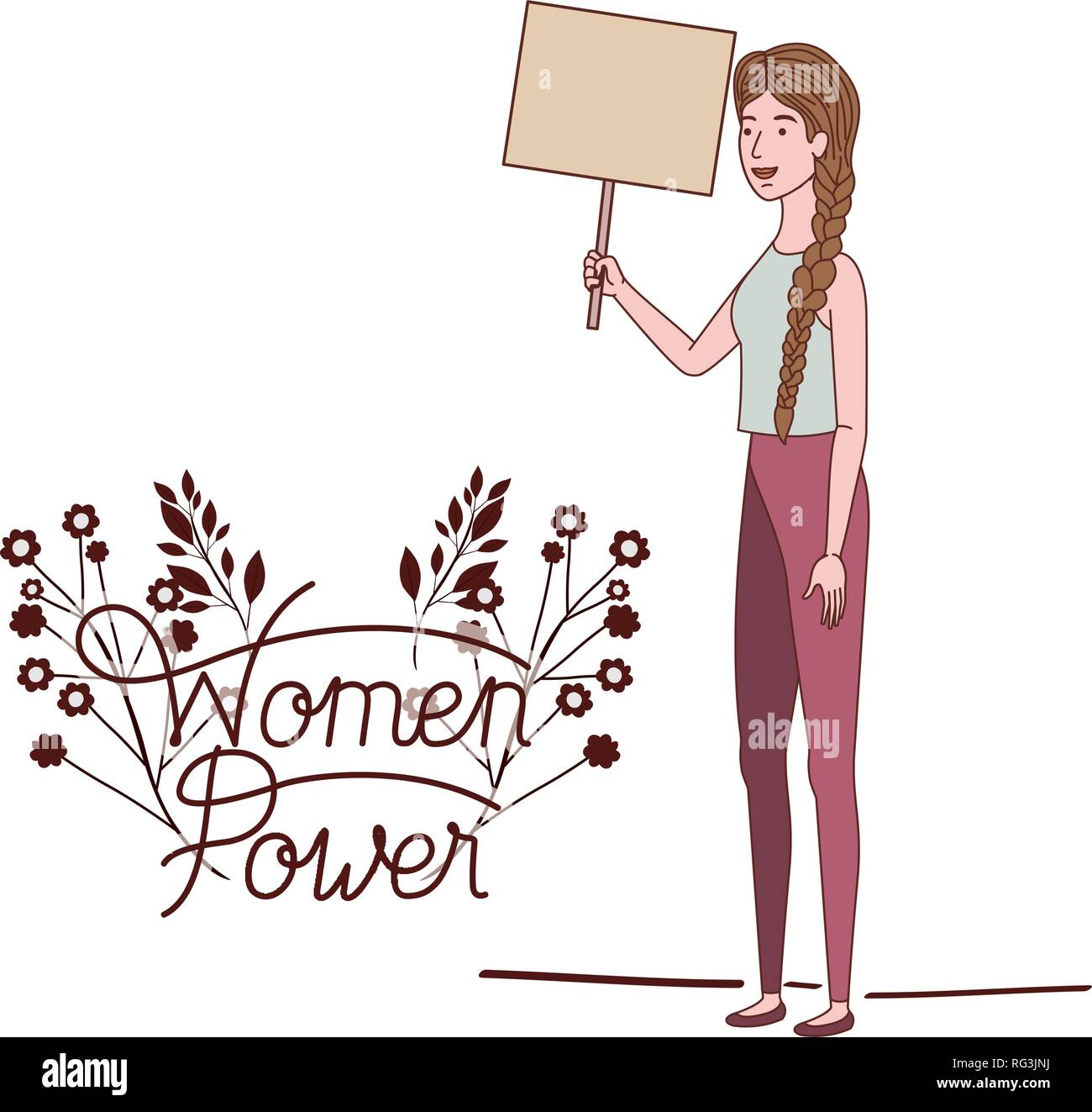 Parade woman girl women Stock Vector Images - Alamy