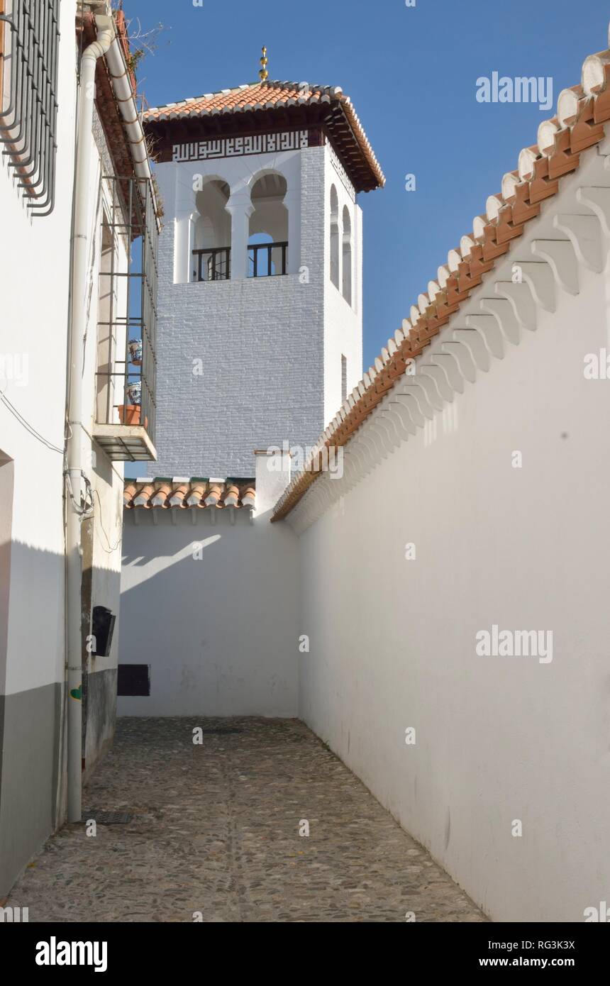 Great mosque of granada hi-res stock photography and images - Alamy