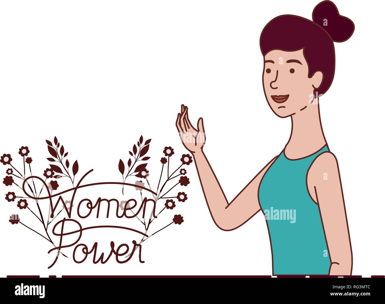 The international womens day parade Stock Vector Images - Alamy