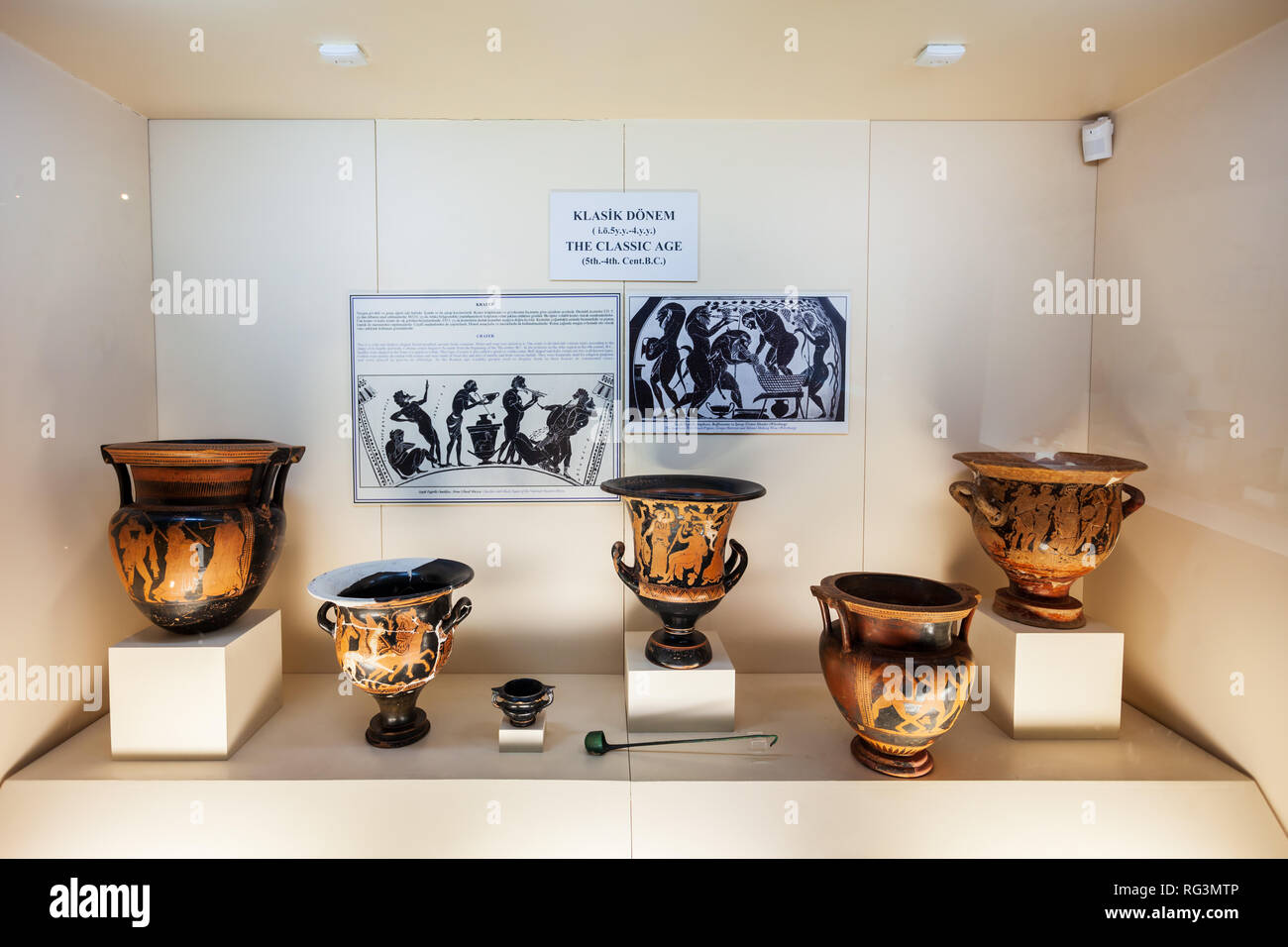 ANTALYA, TURKEY - SEPTEMBER 14, 2014: Antalya Archeological Museum is ...
