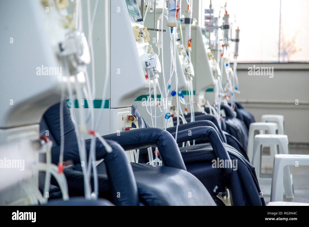 hemodialysis room equipment Stock Photo - Alamy