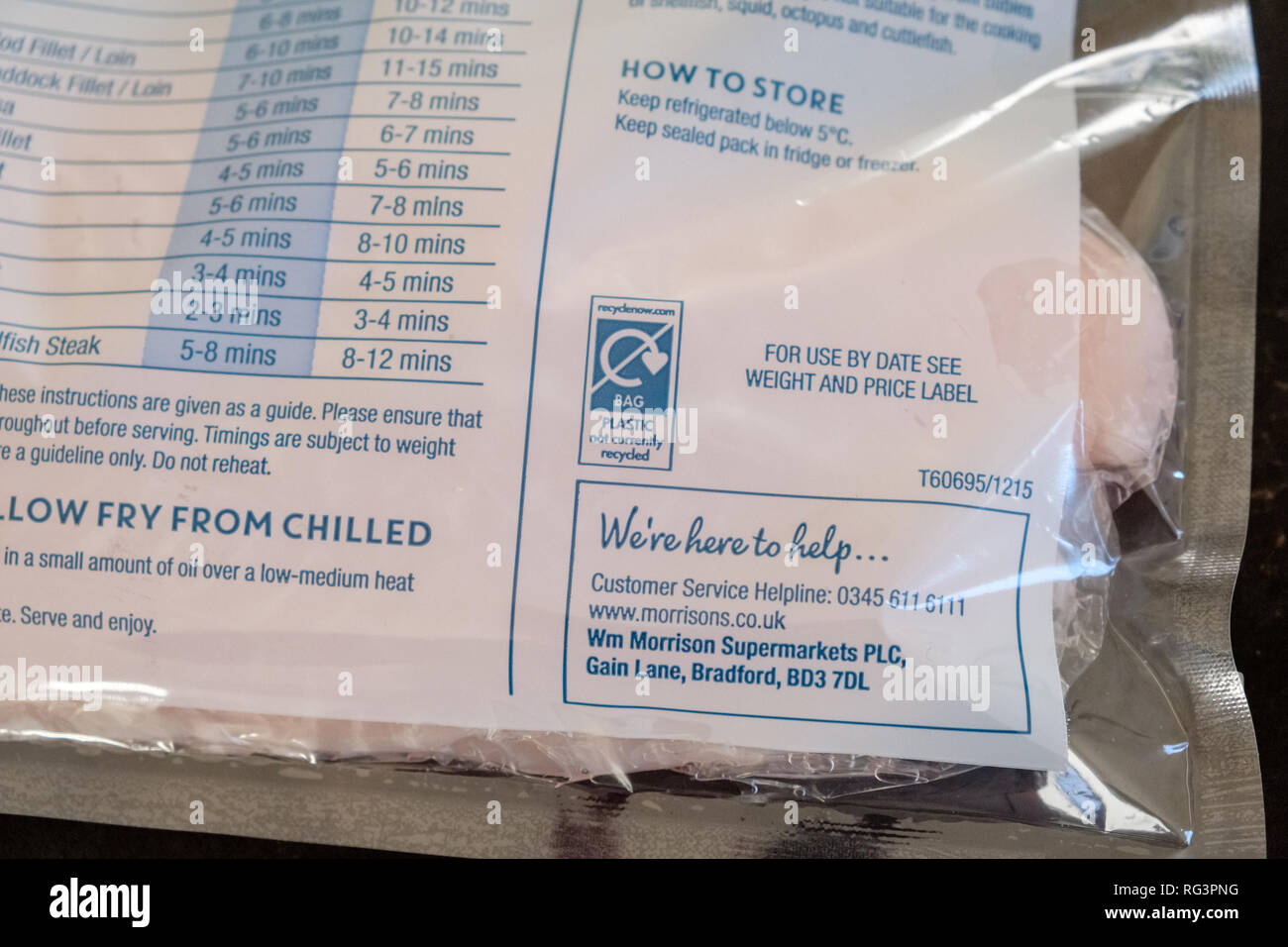 Morrisons food packaging hi-res stock photography and images - Alamy