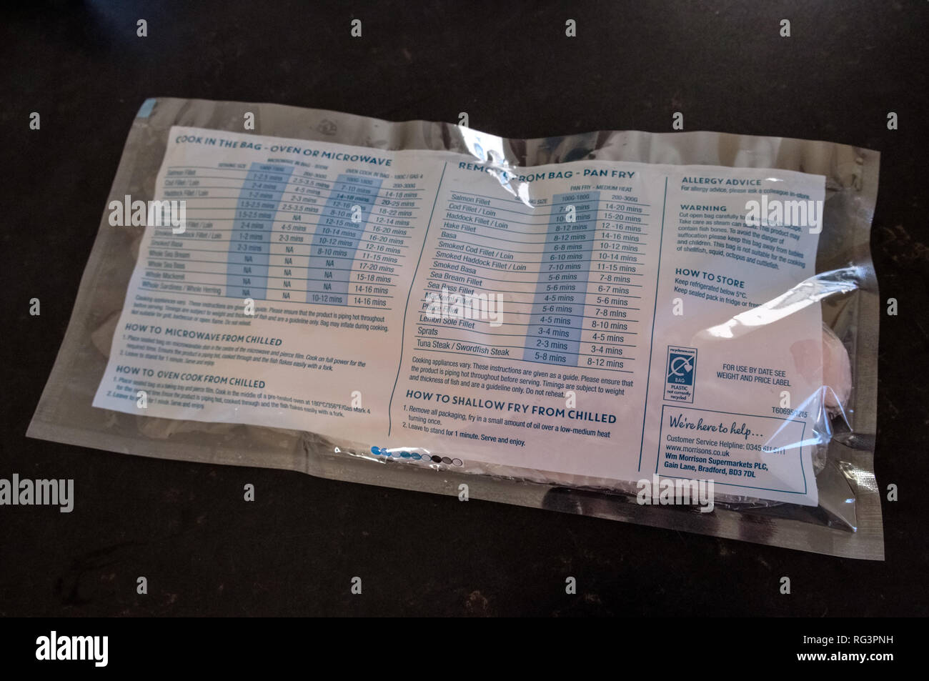 Morrisons food packaging hi-res stock photography and images - Alamy