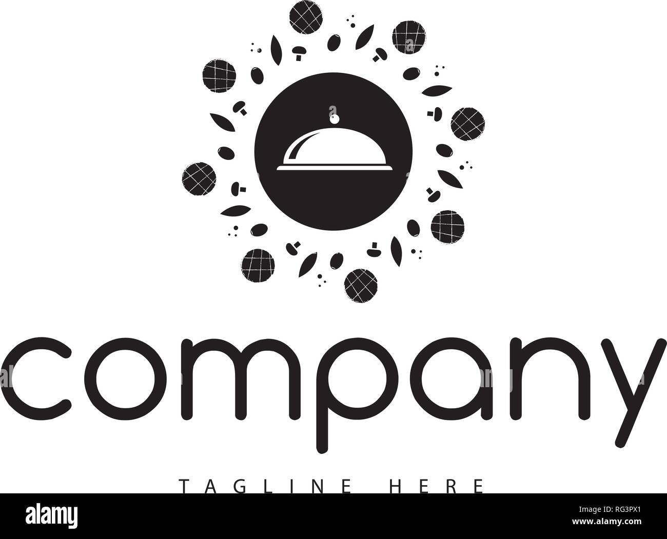 Mediterranean Food Logo