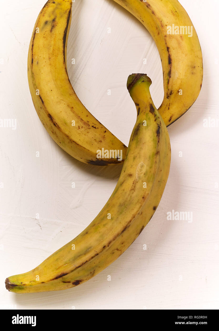 Ripe plantain food still life photograph Stock Photo - Alamy