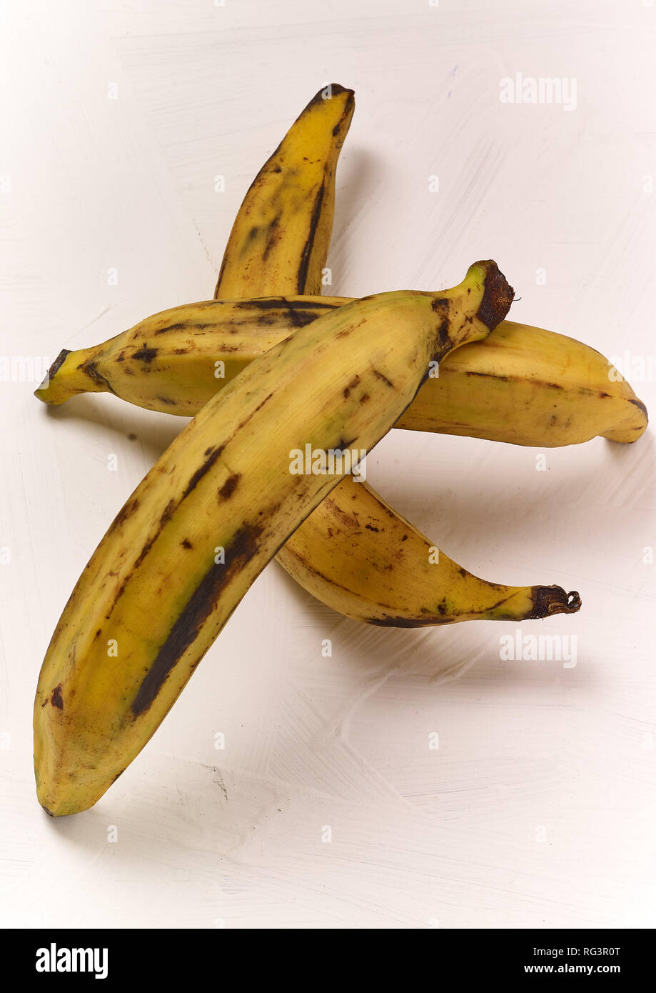 Ripe plantain food still life photograph Stock Photo - Alamy