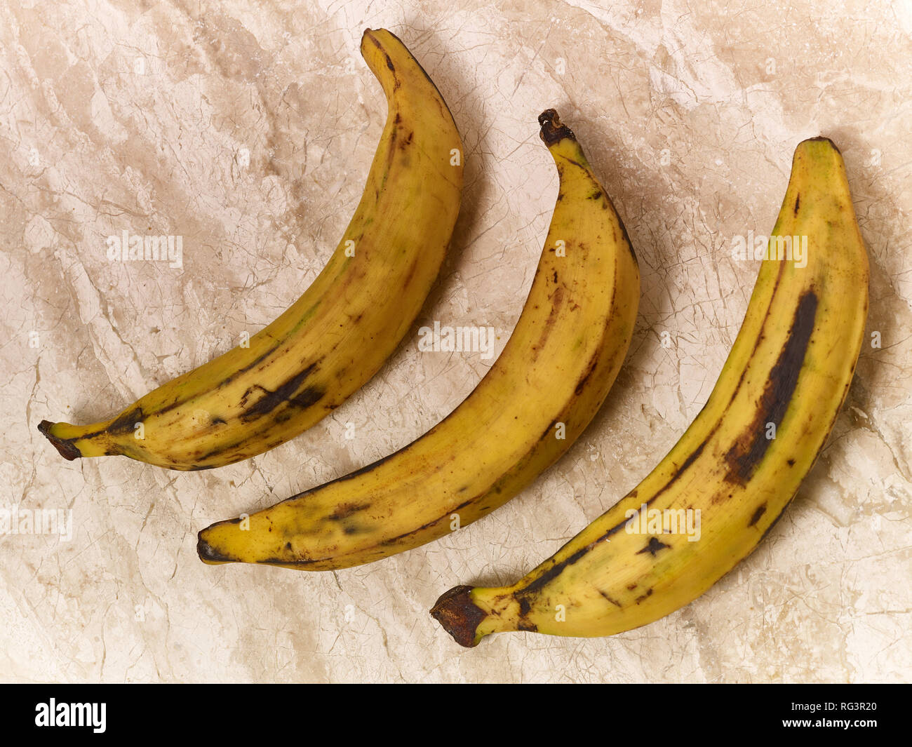 Ripe plantain food still life photograph Stock Photo - Alamy