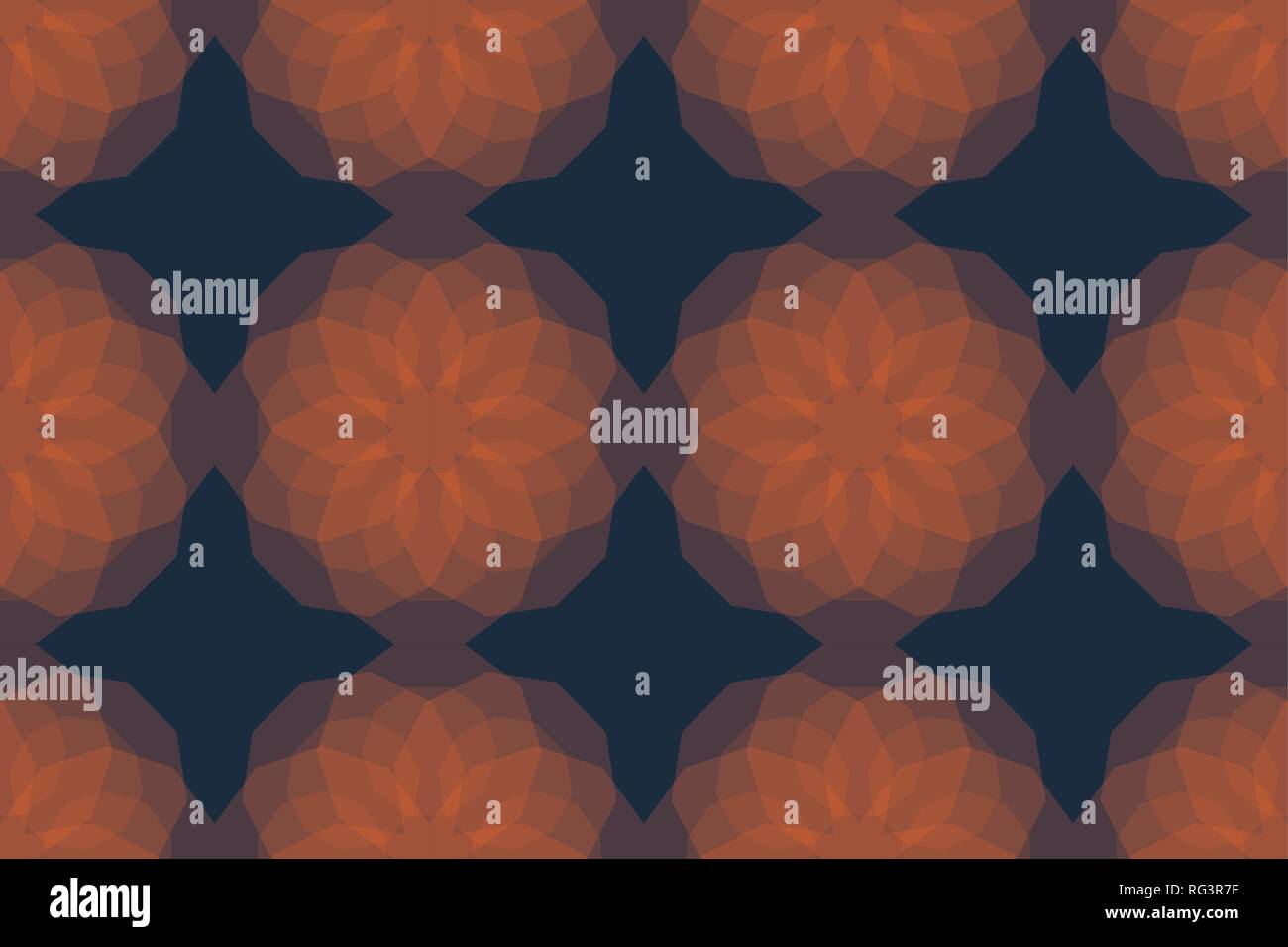 Seamless, abstract background pattern made with transparent decagon ...