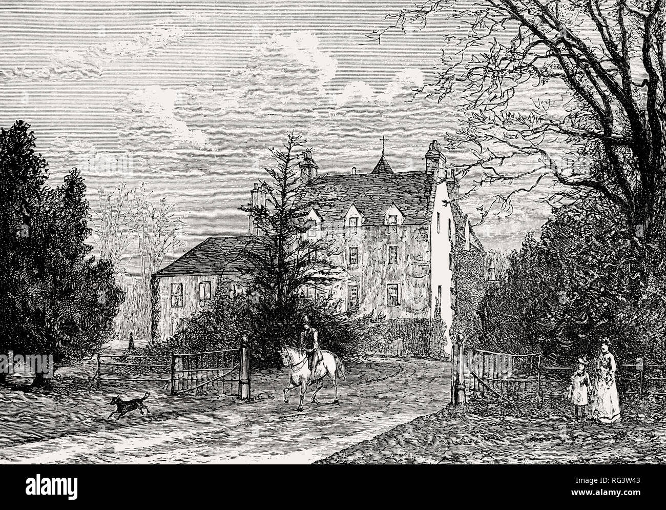 Midlothian 19th century hi-res stock photography and images - Alamy