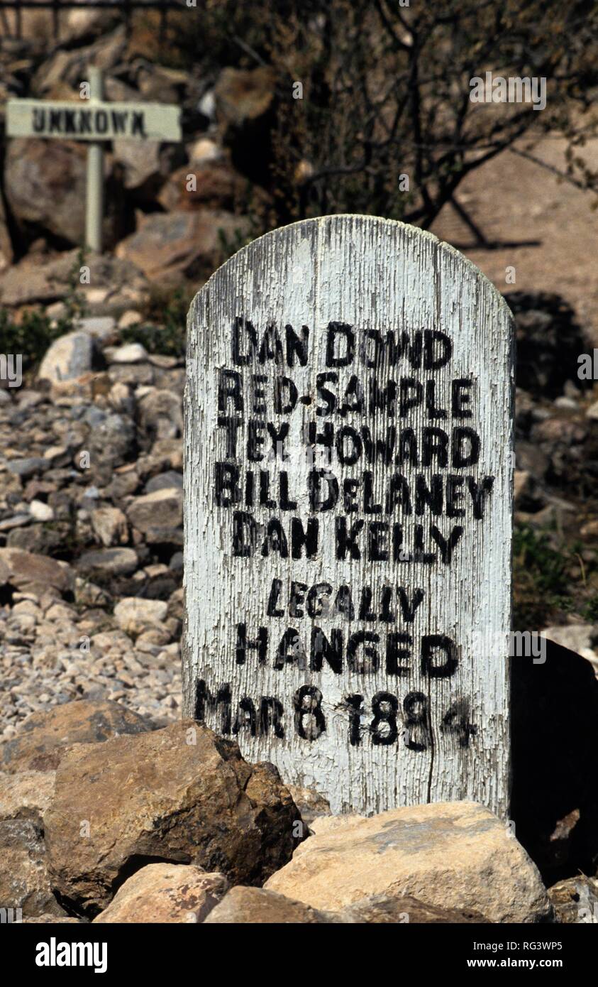 USA, United States of America, Arizona: Tombstone, western town ...