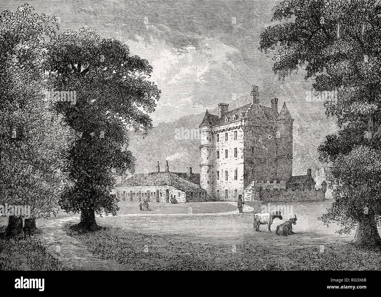Grounds landscape mansion ground hi-res stock photography and images ...