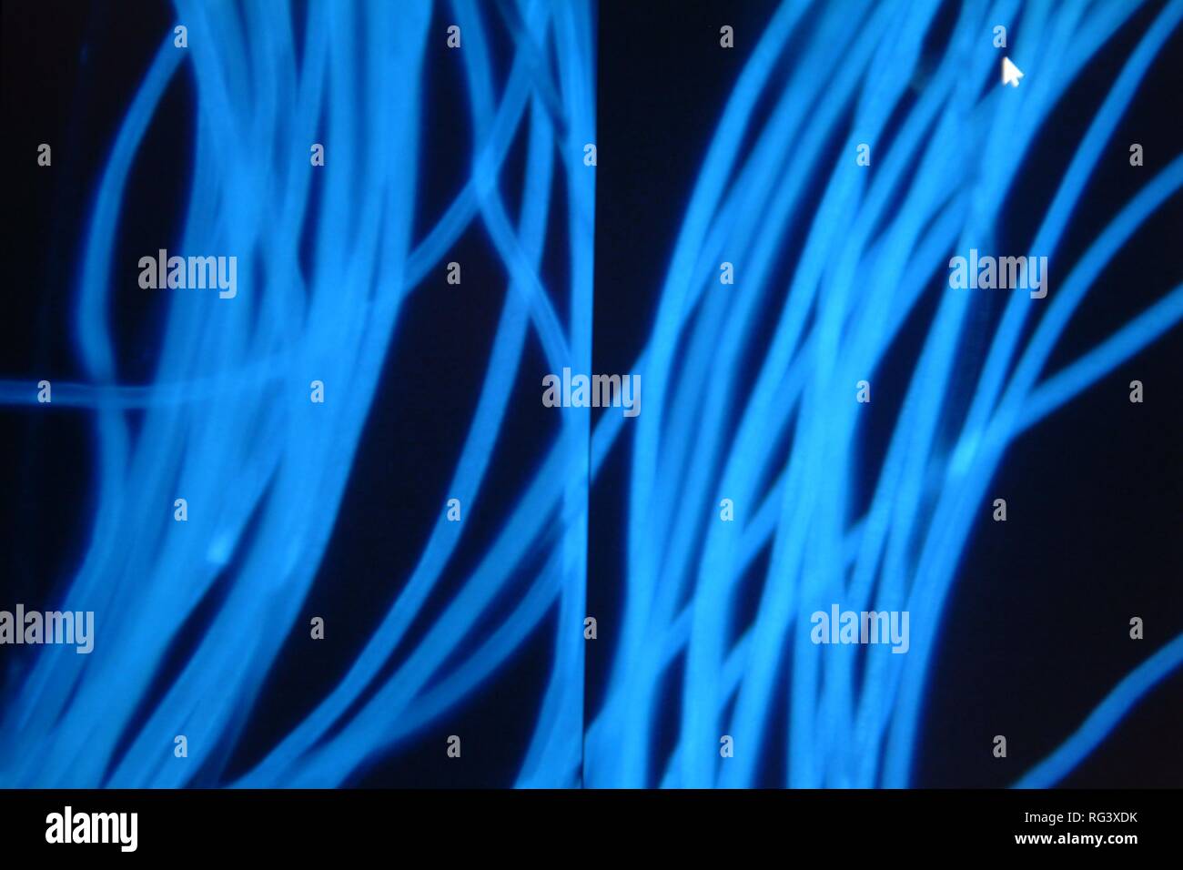 Forensic laboratory fibers the a hi-res stock photography and images ...