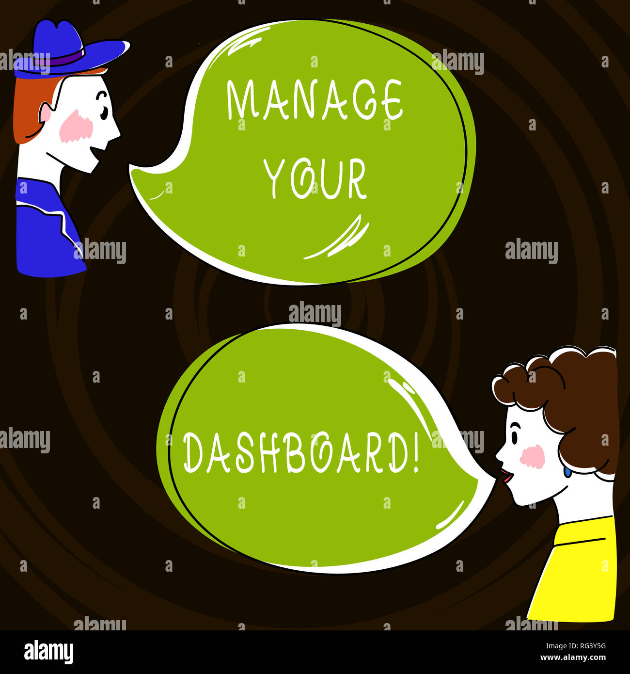 Text Sign Showing Manage Your Dashboard Conceptual Photo Controlling The Interface To Monitor
