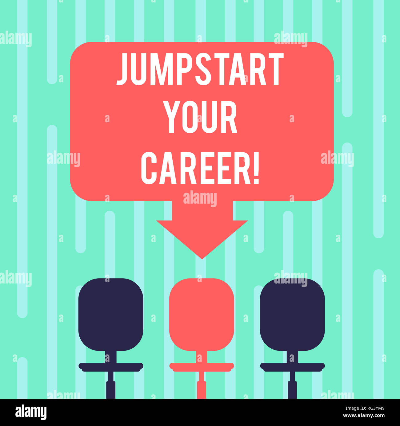 Word writing text Jumpstart Your Career. Business concept for Make it ...