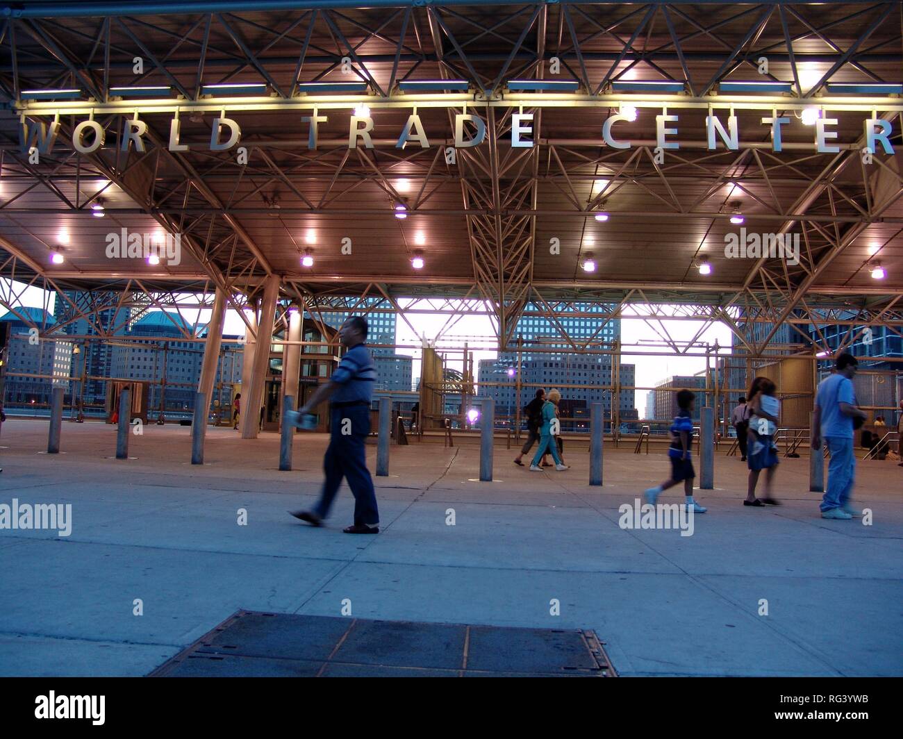 USA, United States of America, New York City: Downtown, Financial ...