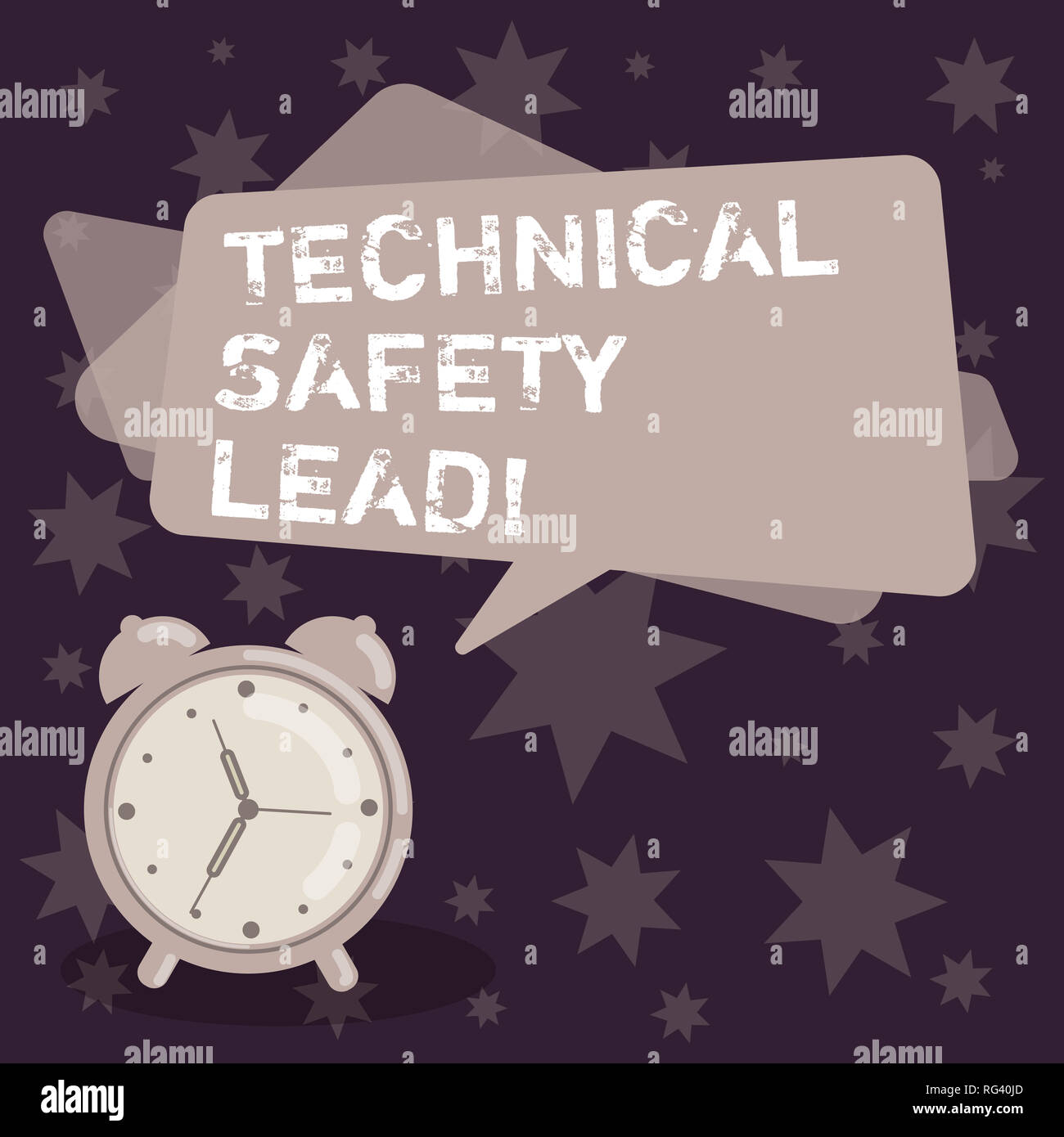 Handwriting text writing Technical Safety Lead. Concept meaning ...