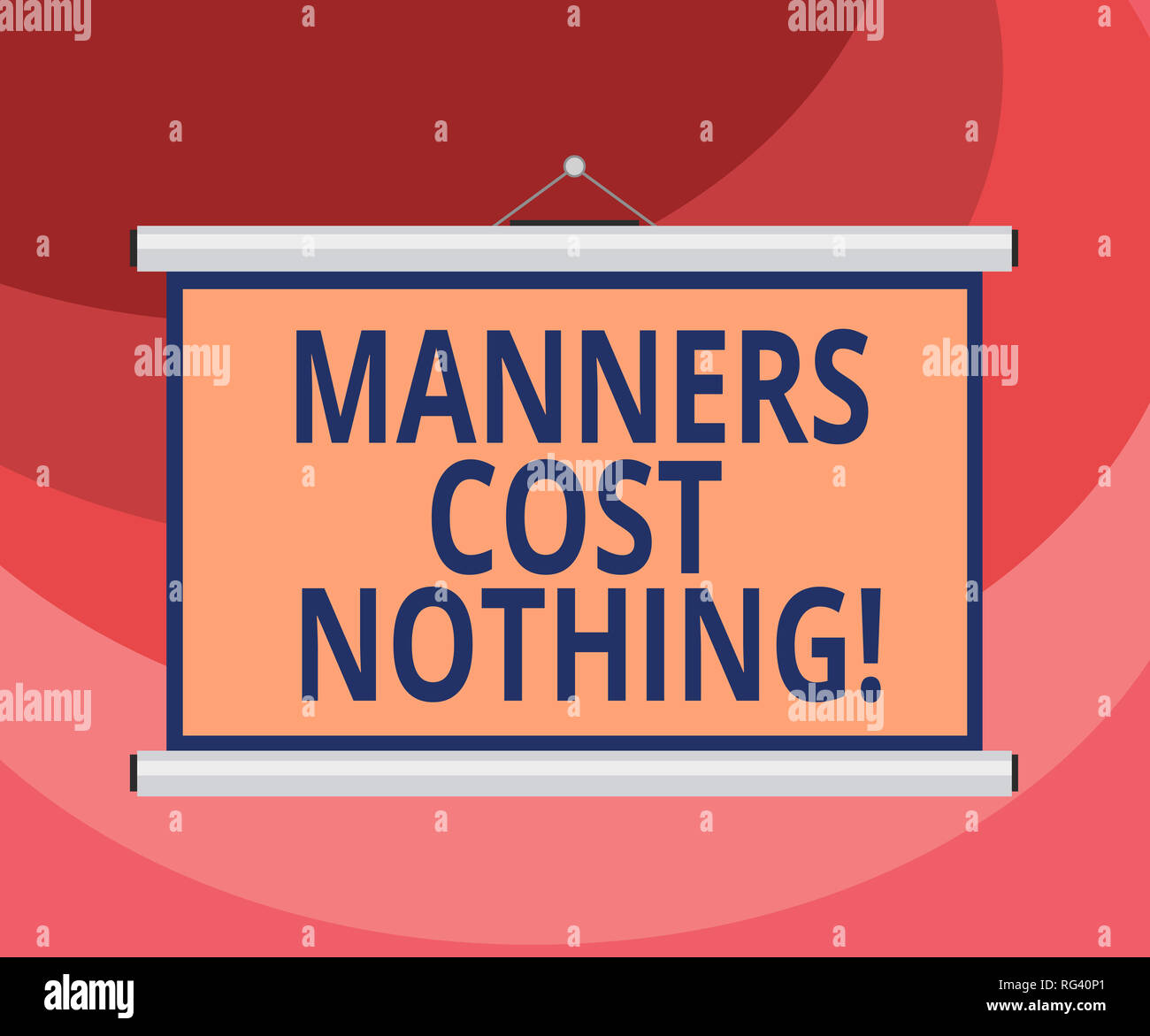 Bad manners poster hi-res stock photography and images - Alamy