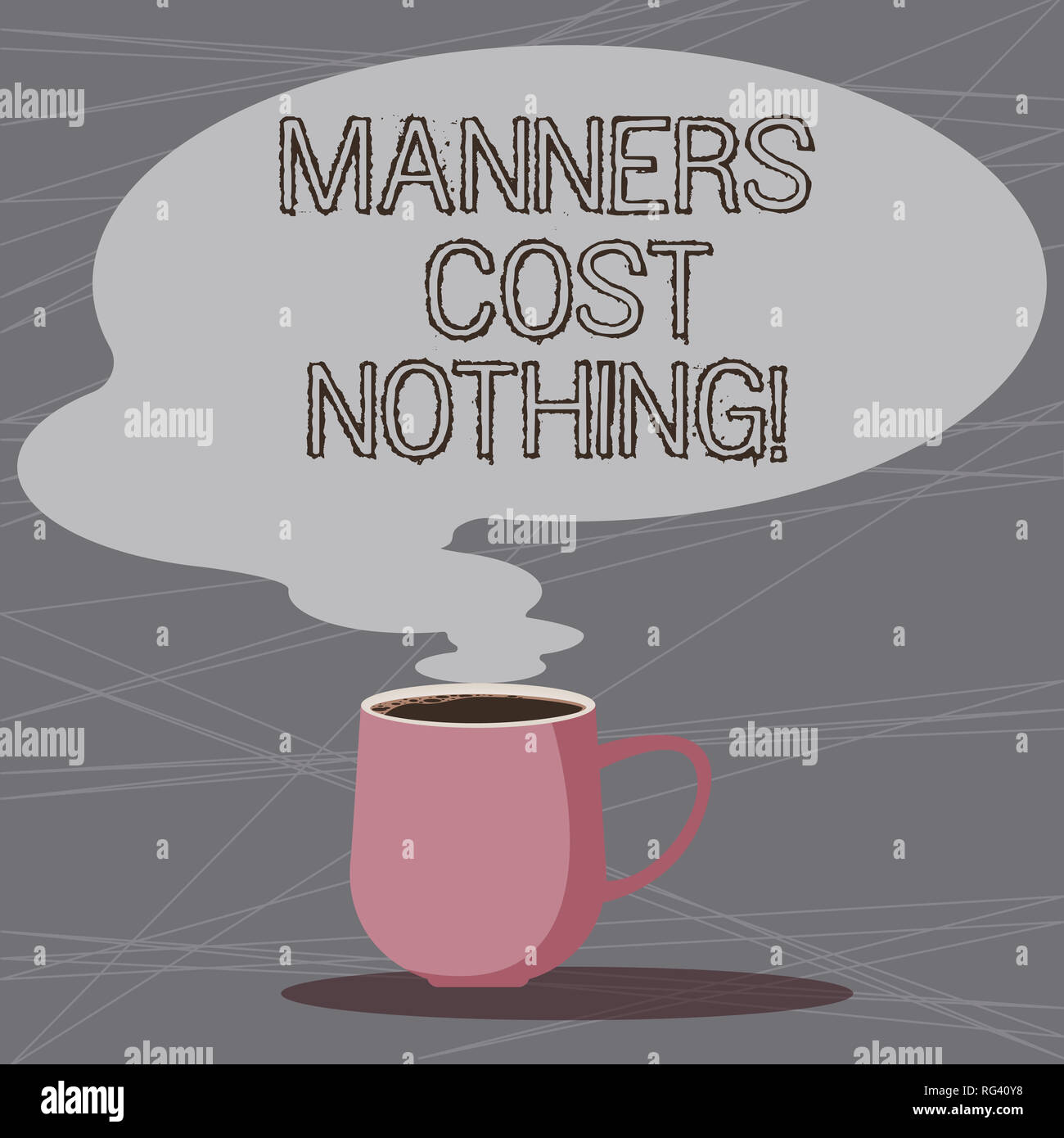 Bad manners poster hi-res stock photography and images - Alamy