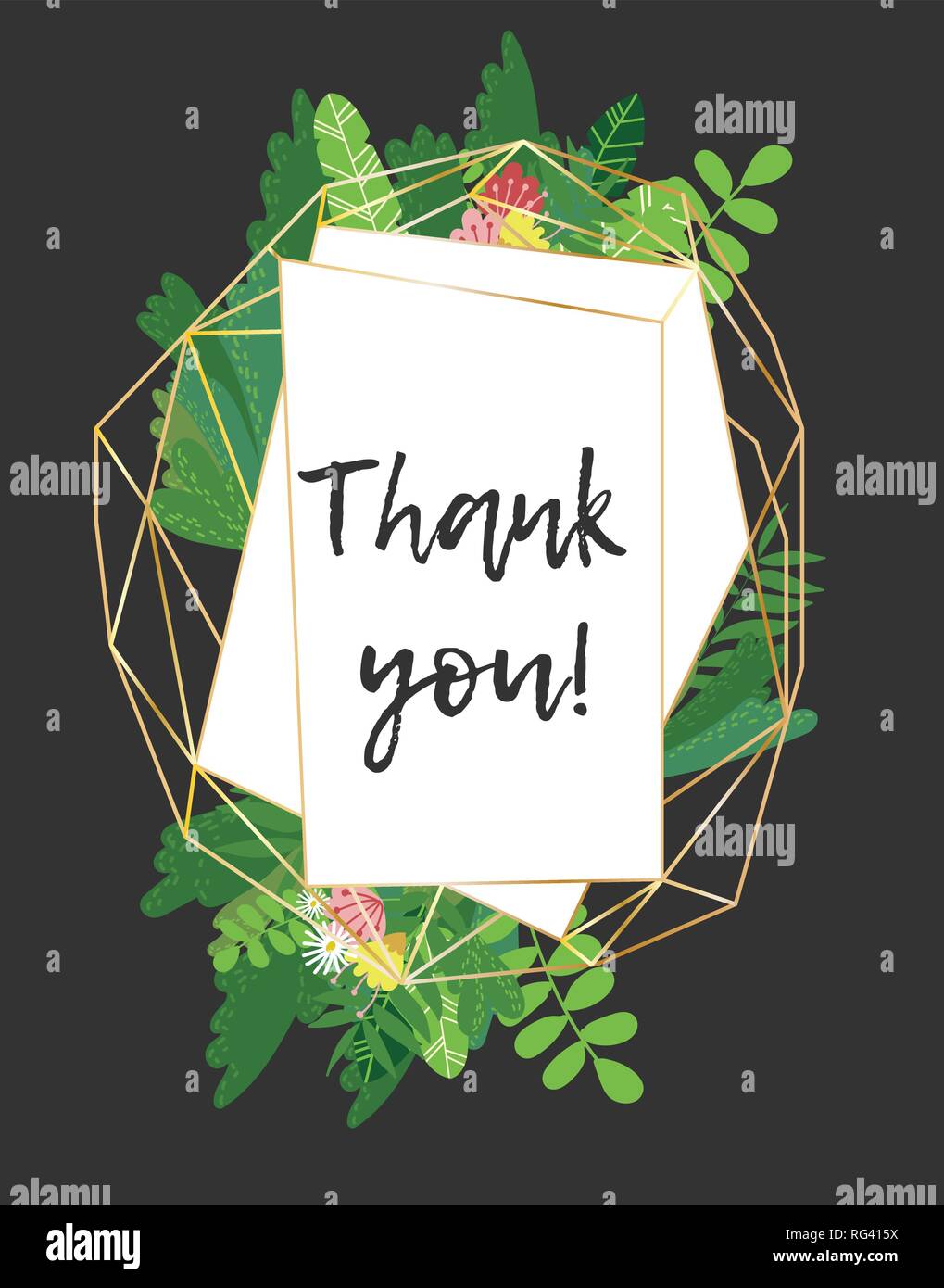 Background Thank You Green