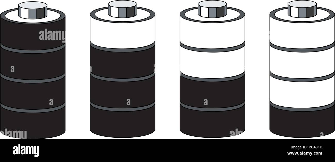 Lead acid battery stock illustration Stock Vector Images - Alamy