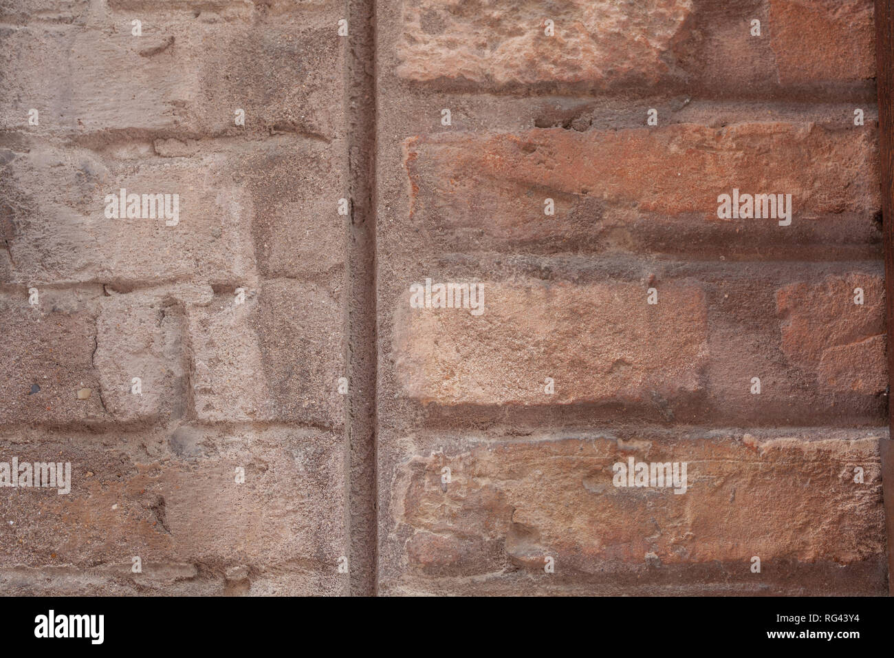 Brickwall in Ravenna, Italy Stock Photo - Alamy