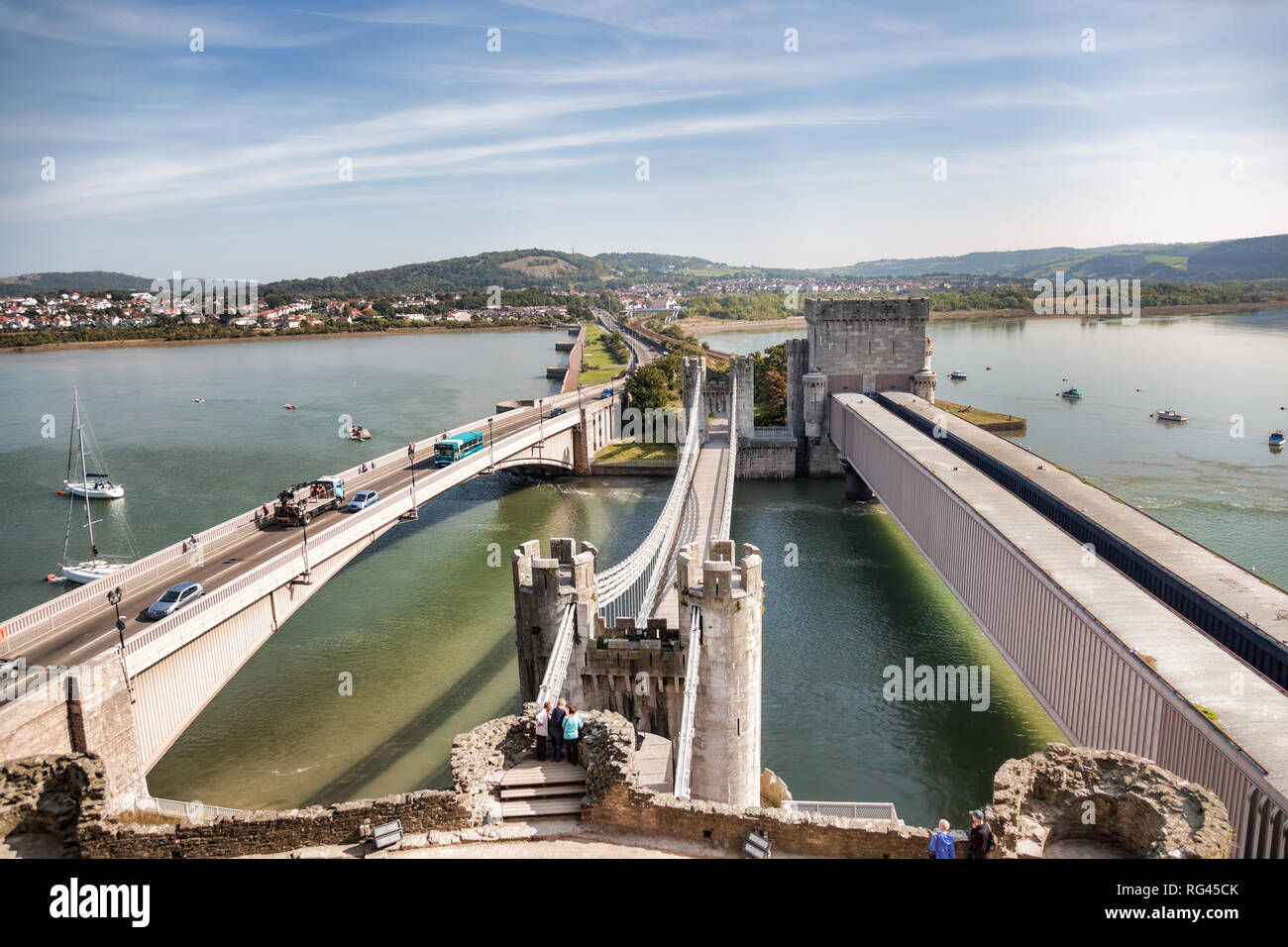 Three tower bridges hi-res stock photography and images - Alamy