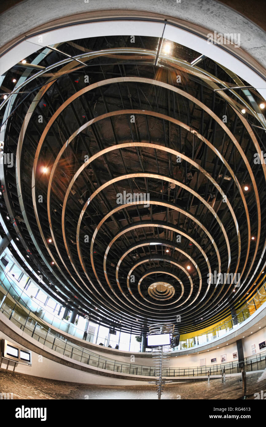 Detail of circle roof Stock Photo - Alamy