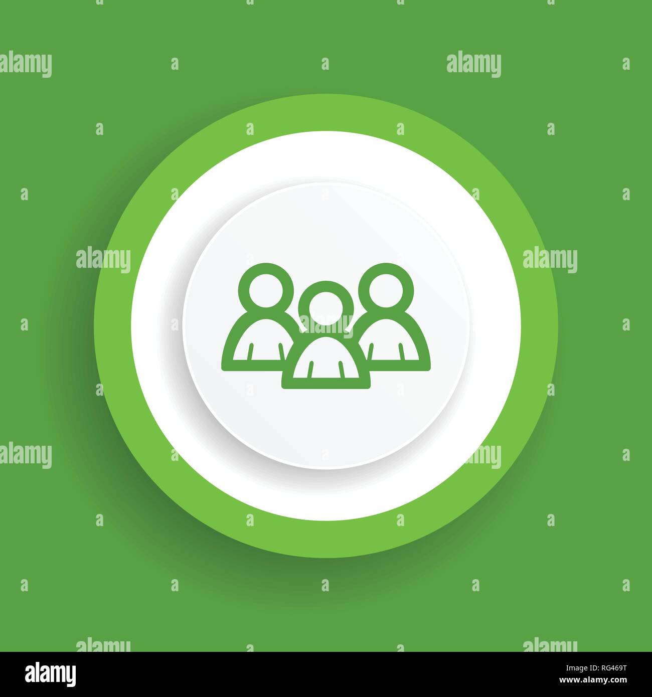 Corporate people icon group of persons hi-res stock photography and ...