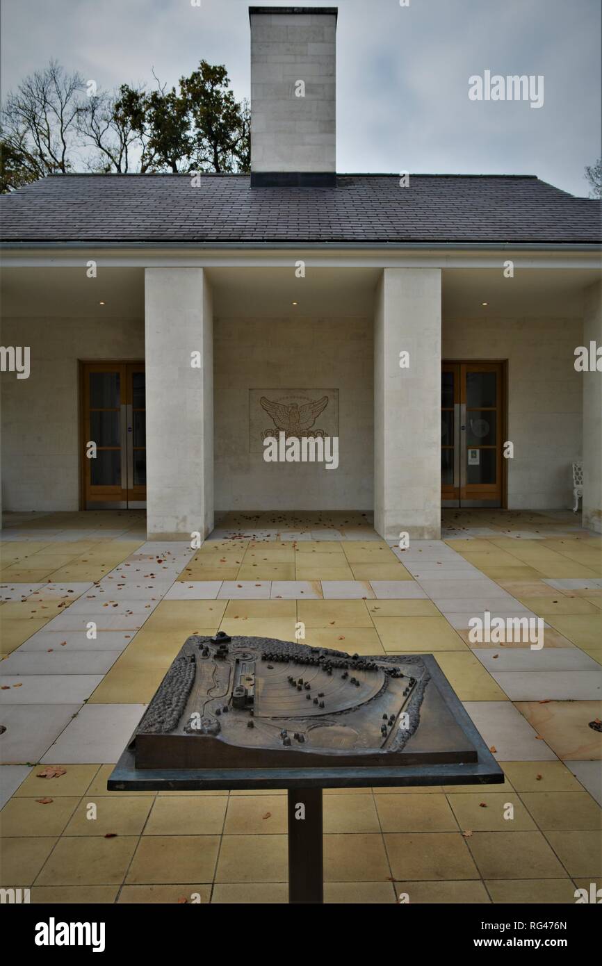 Madingley American war graves military cemetery, Cambridge England ...