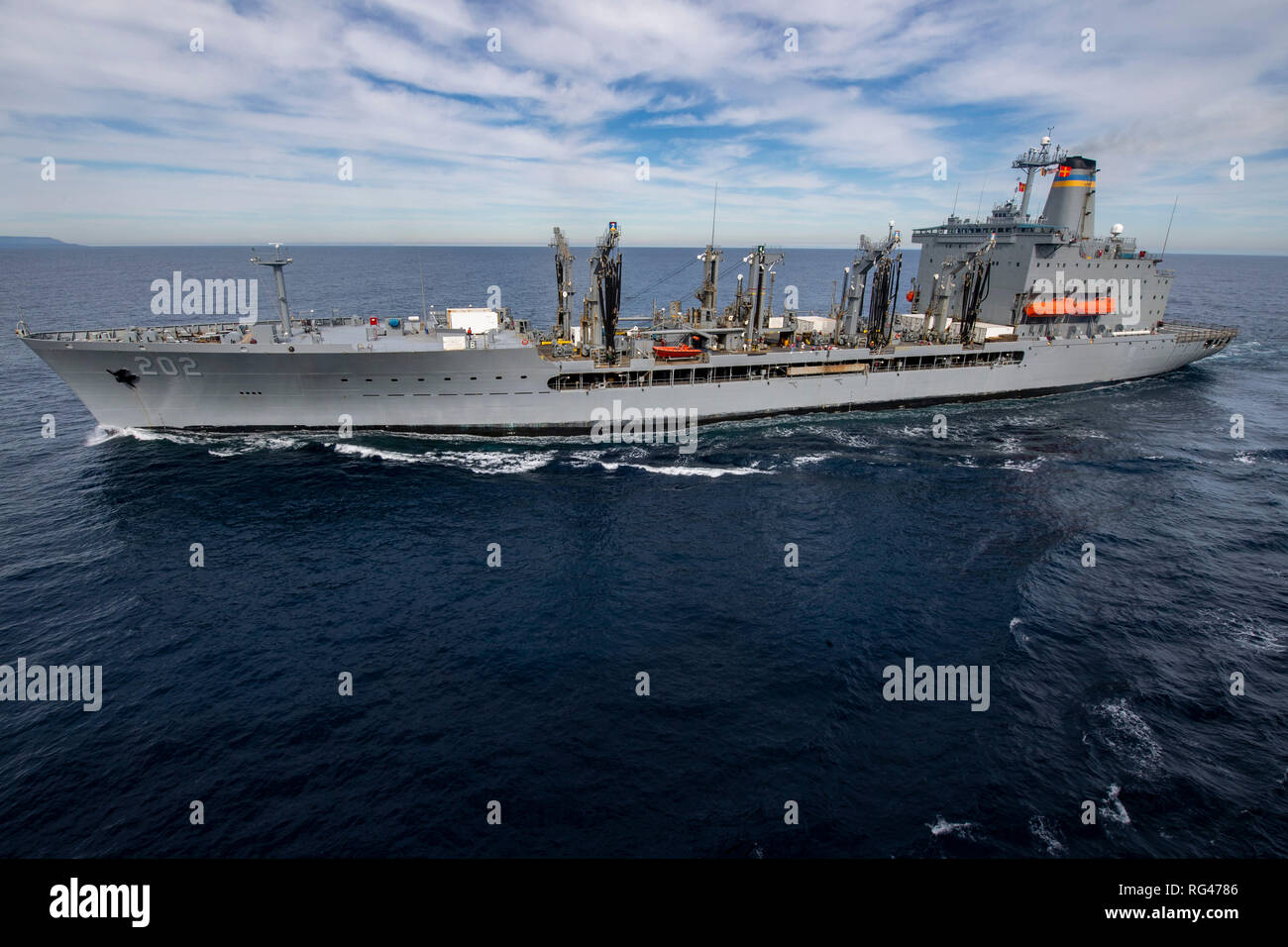Military Sealift Command Fleet Replenishment Oiler Usns Yukon T Hi-res 