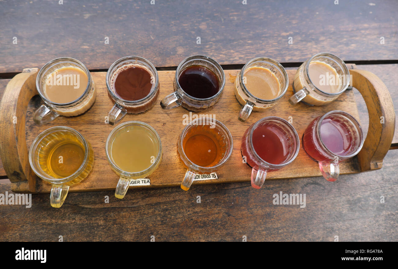 tea and coffee plantation in bali Stock Photo - Alamy