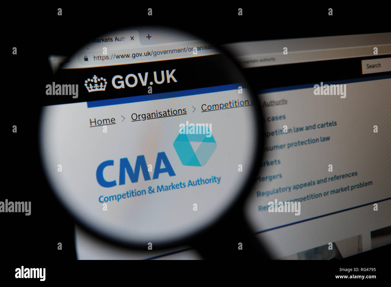 Gov uk cma hi-res stock photography and images - Alamy