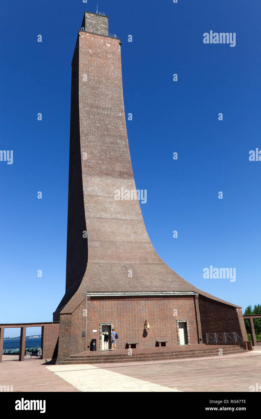 July 6, 2018- Kiel, Germany: The Sailors Memorial Monument, Laboe Naval ...