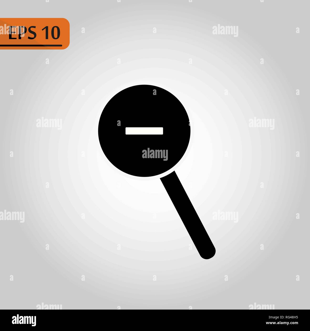 Magnifier icon. Search icon, sign. Vector Illustration on the white ...