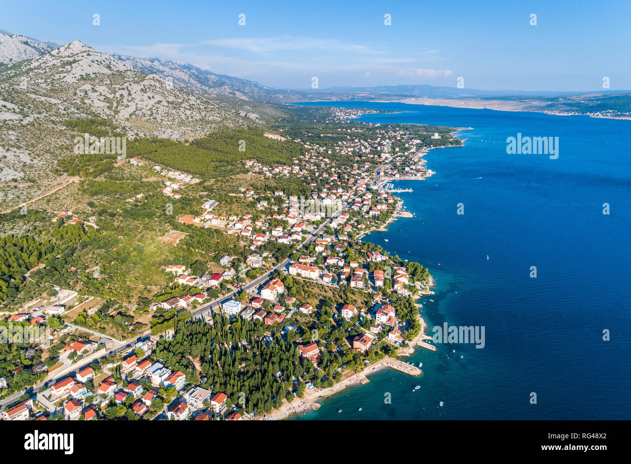 Starigrad Paklenica, entrance to the national park Paklenica Stock ...