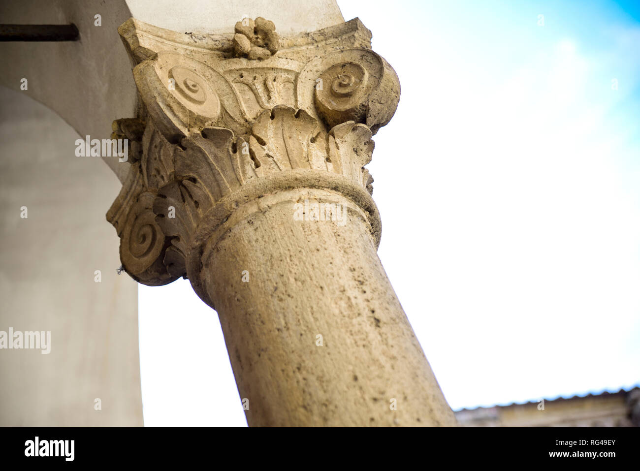 Corinthian capital archaeological museum hi-res stock photography and ...
